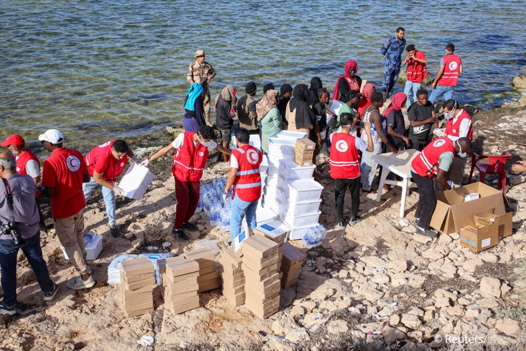 Tunisia and Libya share responsibility for hundreds of migrants at ...