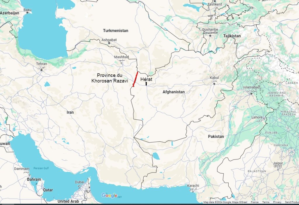 L’Iran construit un mur à sa frontière avec l’Afghanistan pour stopper ...