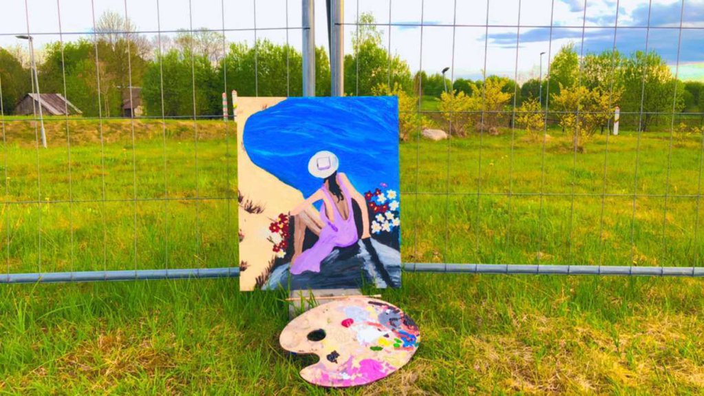Refugees in Lithuania create art to cope with detention - InfoMigrants
